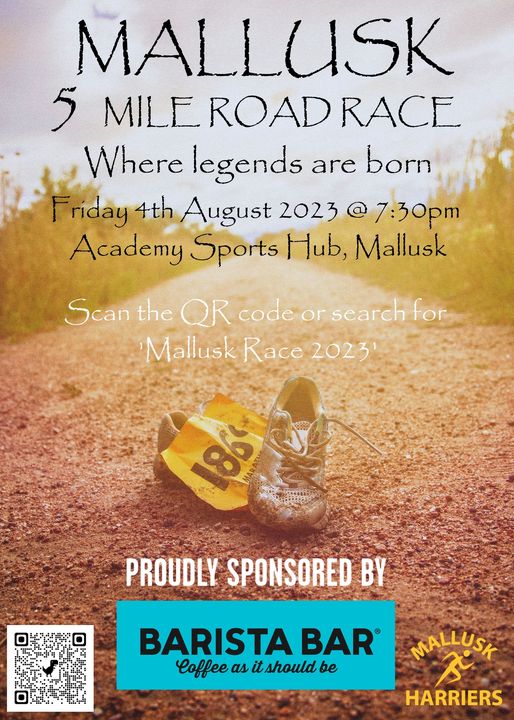 Mallusk 5 Mile Road Race 2023 – Mallusk Harriers